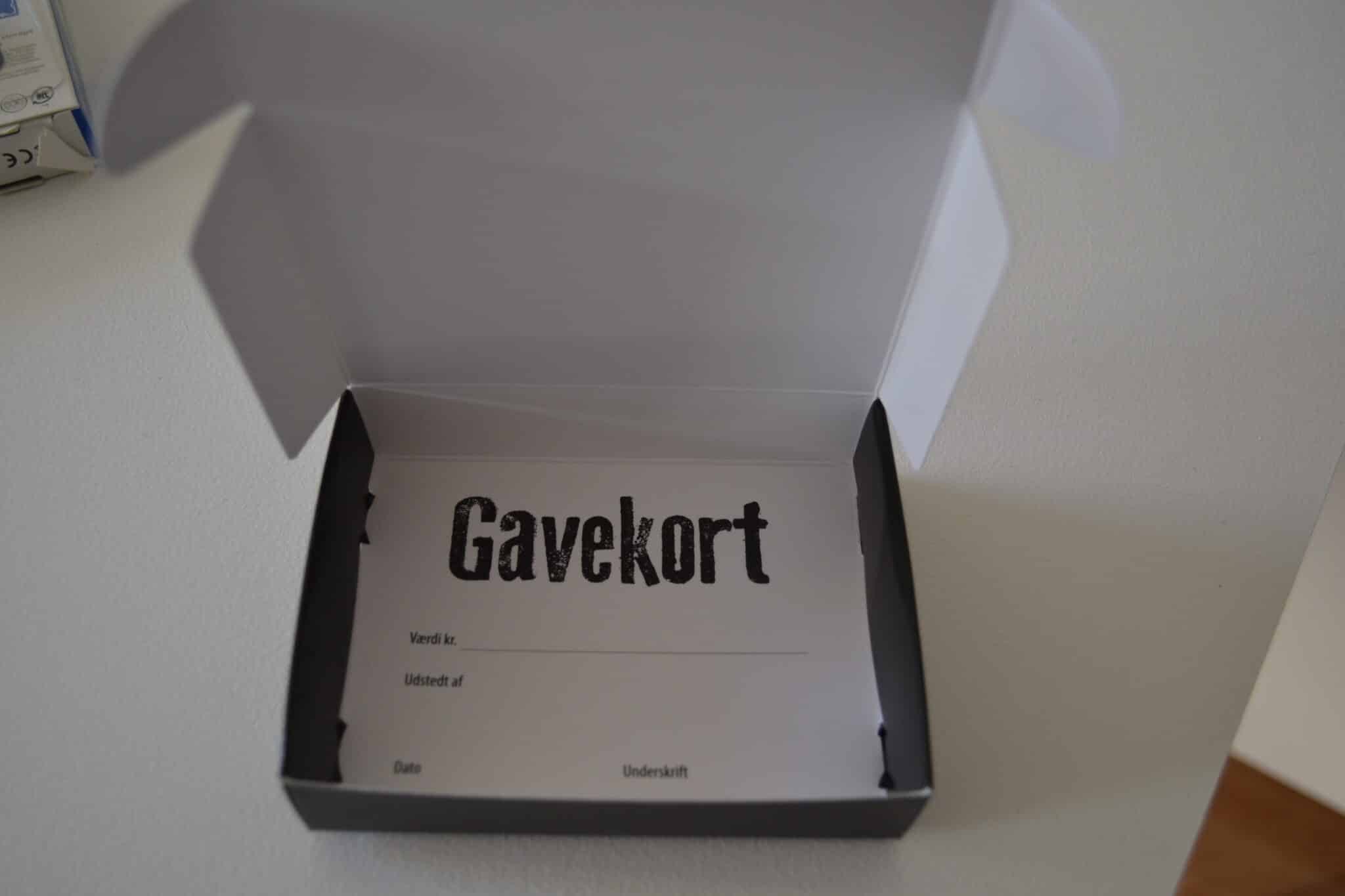 Gavekort til webshoppen | Unik-Keramik